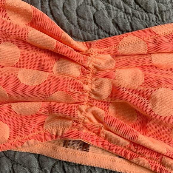 PINK Victoria's Secret | Intimates & Sleepwear | Vs Pink Peach Polka ...